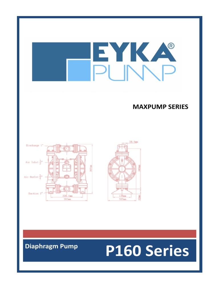 Manual P160 | PDF | Pump | Valve