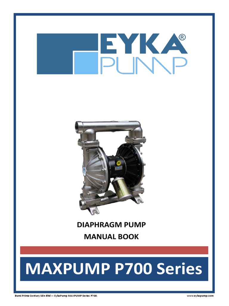 Manual P700 2020 | PDF | Pump | Valve