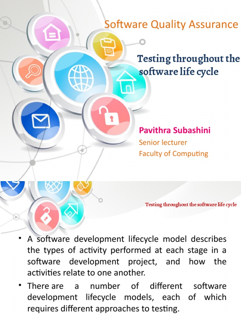 Software Quality Assurance: Testing Throughout The Software Life Cycle ...