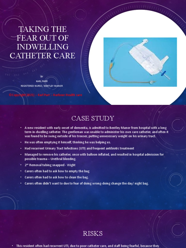 Catheter Care Training | PDF | Urinary Bladder | Urinary Tract Infection