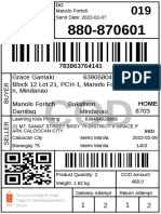J&T Shipping Details and Tracking Guide | PDF | Metro Manila | Philippines