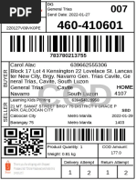 Sample JNT Waybill | PDF