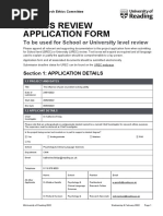 UREC-Form-15-Application For Ethics Review of Amendments | PDF