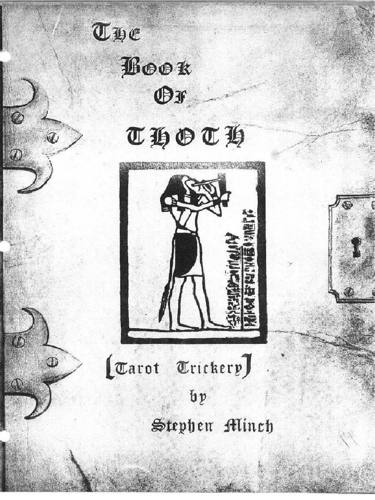 The Book of Thoth - Stephen Minch | PDF