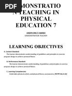 Physical Fitness Test Form | PDF