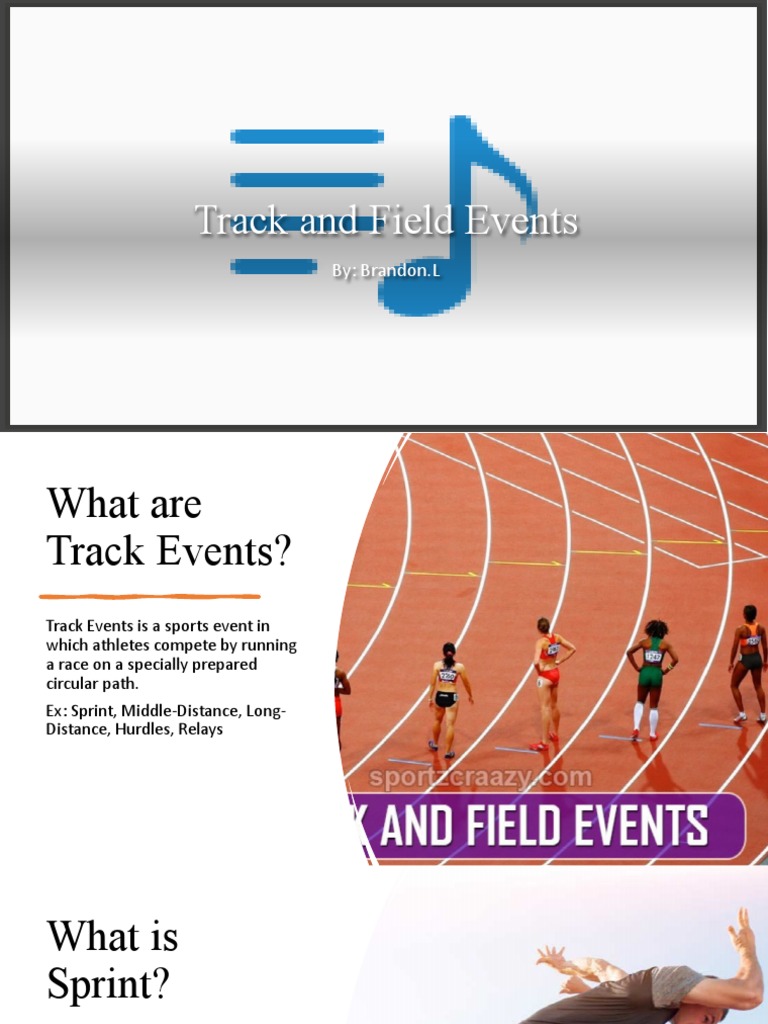 Track and Field Event | PDF | Track And Field | Physical Exercise