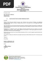 Request Letter To LGU | PDF