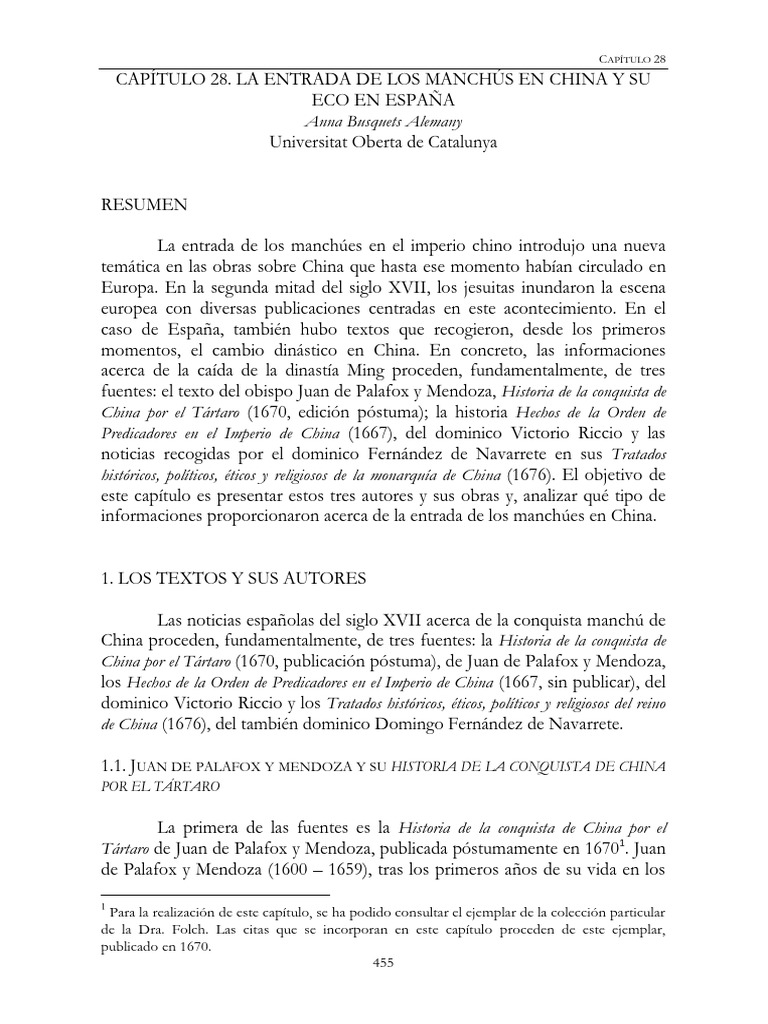 Los Manchues | PDF | dinastia Qing | China