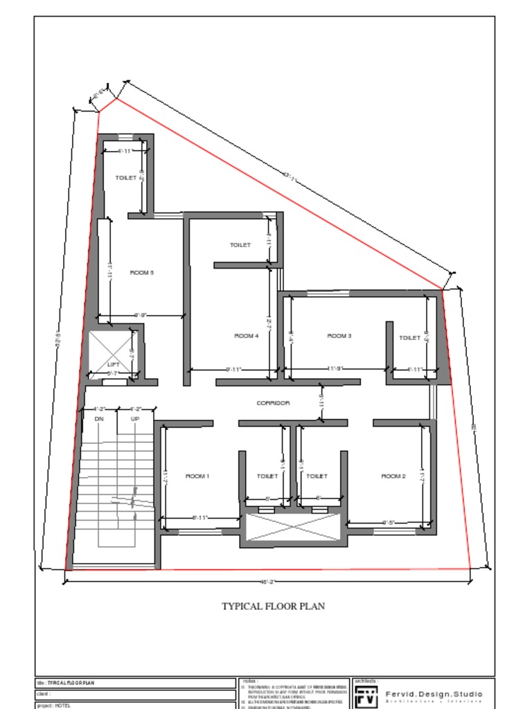 Typical Floor Plan | PDF | Civil Law (Common Law) | Design