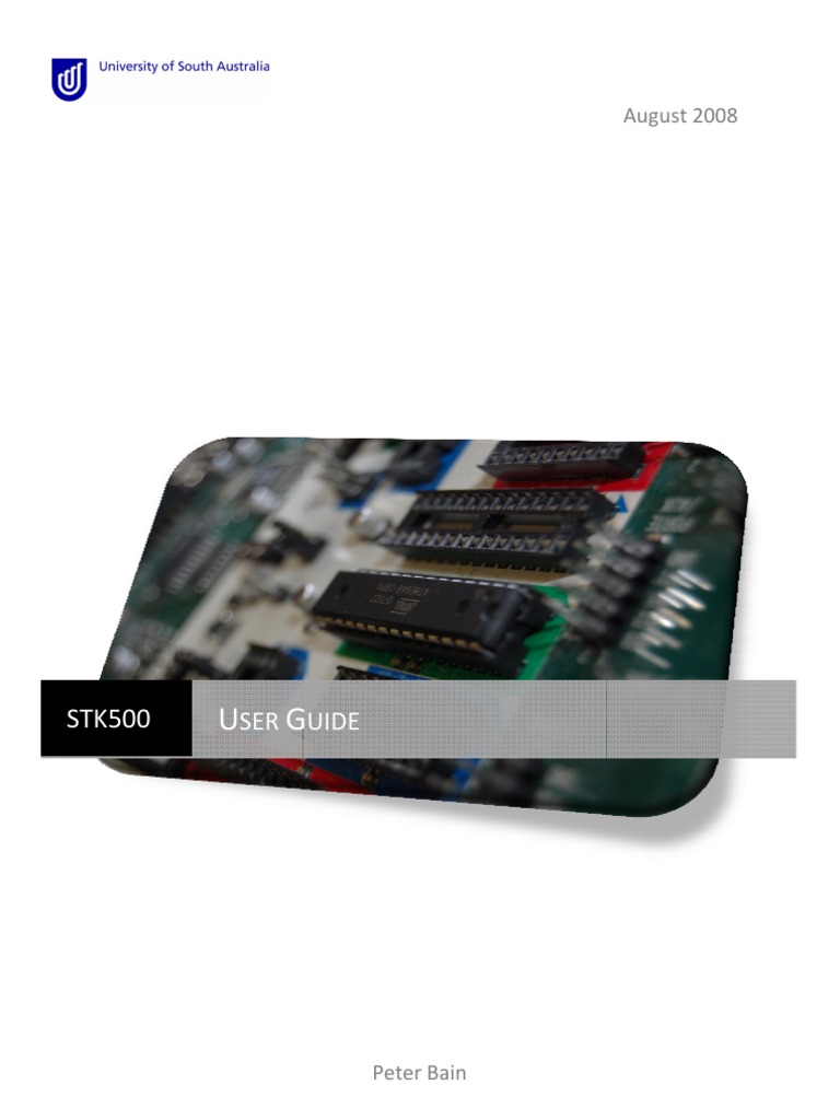 STK500 User Guide | PDF | Electrical Engineering | Manufactured Goods