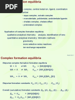 Complexometric Titration | PDF | Coordination Complex | Chemistry