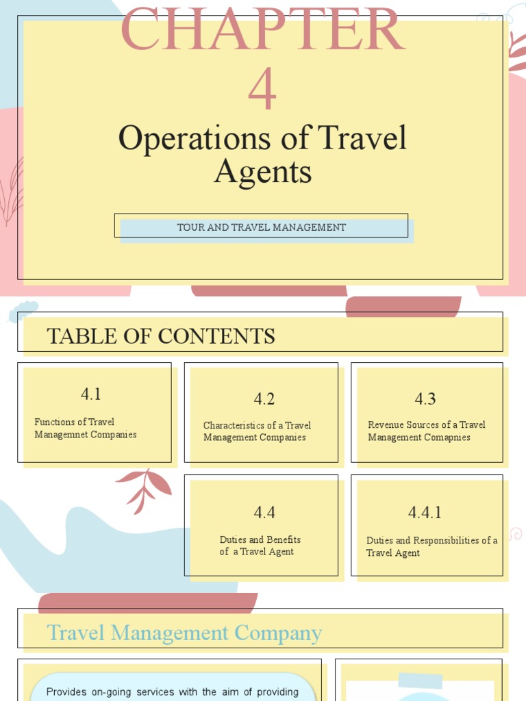 Travel Agent Roles and Responsibilities | PDF | Travel Agency | Economies