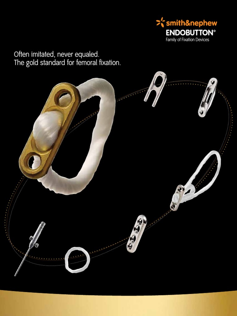 Endobutton Family Brochure | PDF | Surgical Suture | Medical Specialties