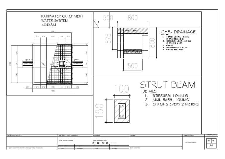 CHB Open Canal Design | PDF | Civil Engineering
