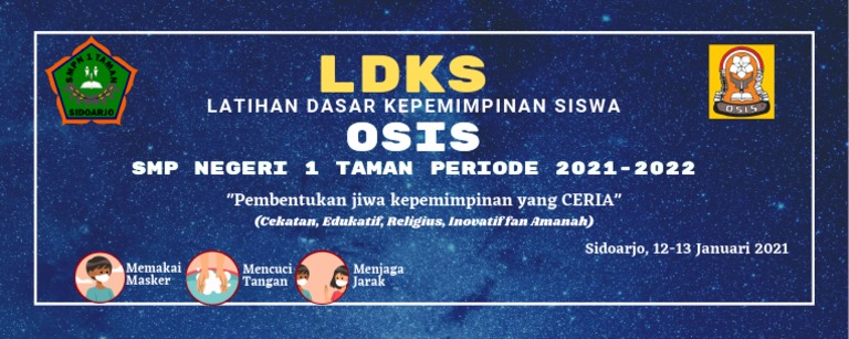 Banner Twitch Umum Border Foto Galaksi | PDF