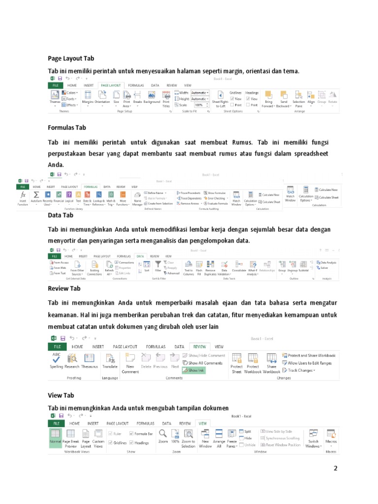 Belajarexcel 1 | PDF