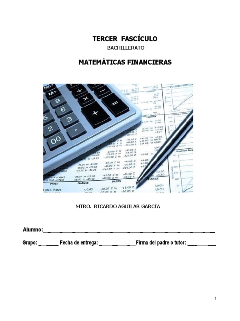 Mate Fin | PDF | Bancos | Tasas de interés