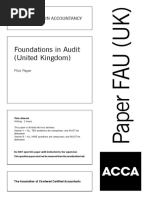 Acca PER Performance Objectives | PDF | Auditor's Report | Board Of ...