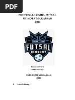 Contoh Proposal Tournament Futsal | PDF | Kesehatan Holistik