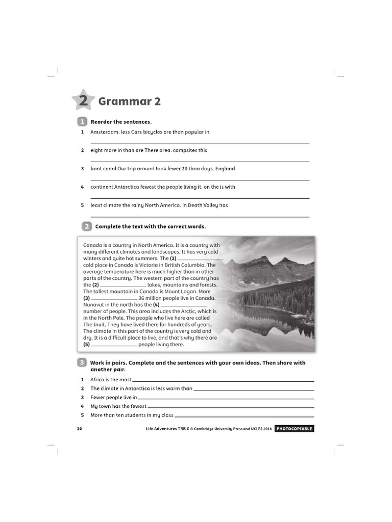 JUAN ALBAS MIRANDA - Life Adventures 6 - Grammar Worksheet - Unit 2 - 2 ...