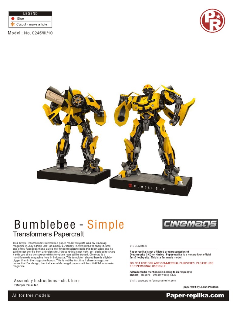 Bumblebee Simple | PDF | Physical Models | Scientific Modeling