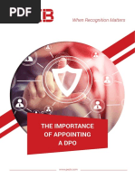 DPO Appointment Letter Template | PDF