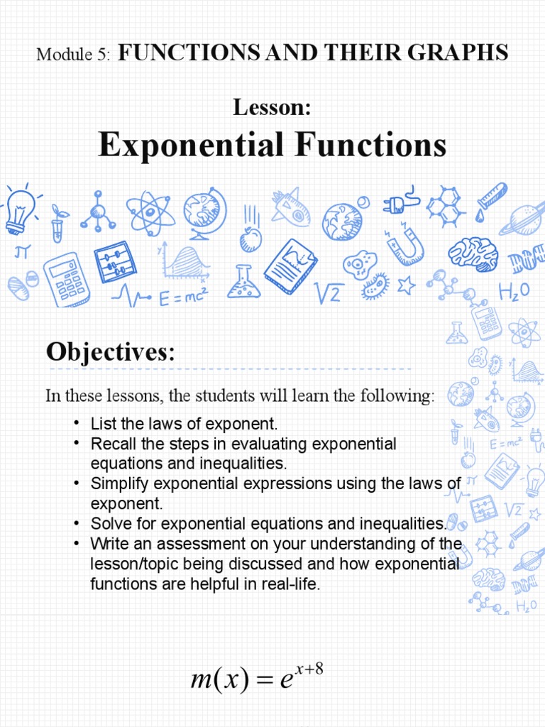 Exponential Equations, Inequalities | PDF | Language Arts & Discipline ...