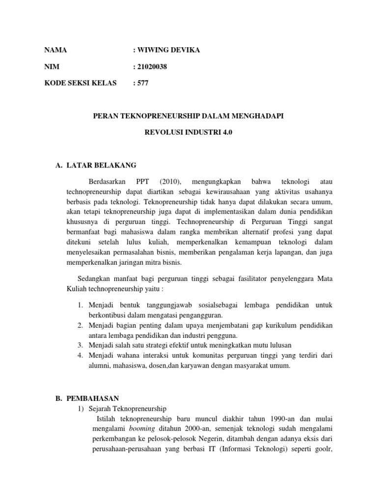 PKWU | PDF | Ilmu Sosial