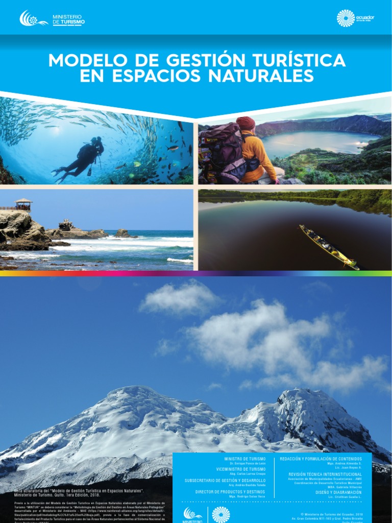 Modelo De Gestion Turistica En Espacios Naturales Print 1 Pdf