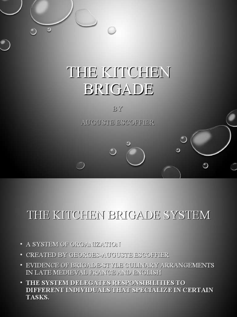 The Kitchen Brigade 2 | PDF | Chef | Grilling