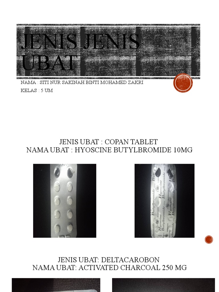 Jenis Jenis Ubat | PDF