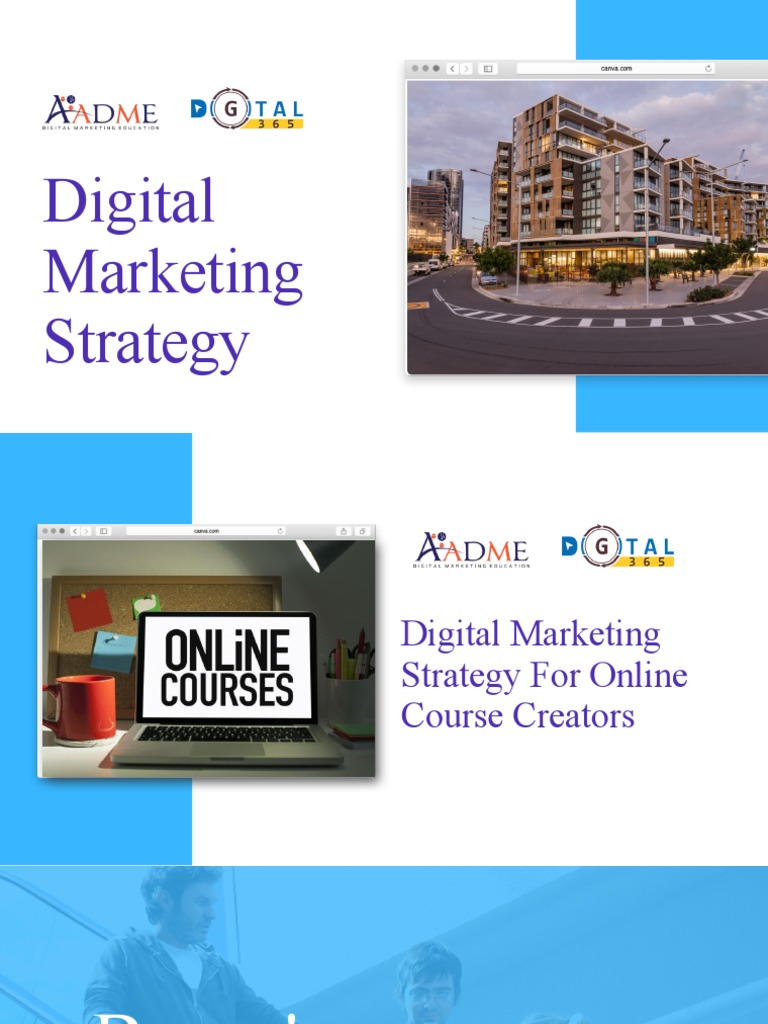 Digital Marketing Strategy for Course Creators | PDF | Advertising ...