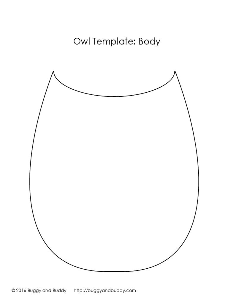 Owl Template 2 Pages | PDF