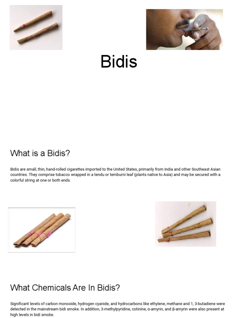 Bidis | PDF