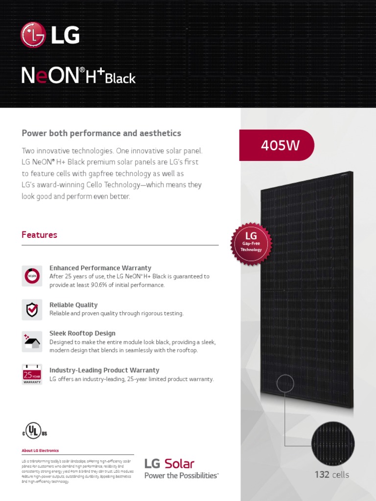 Features: Power Both Performance and Aesthetics | PDF | Solar Panel ...