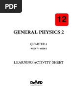 GENERAL PHYSICS 1 Module 1 Q1 | PDF | Multiplication | Numbers