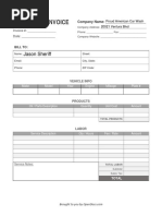 Petrol Bill Format | PDF | Business