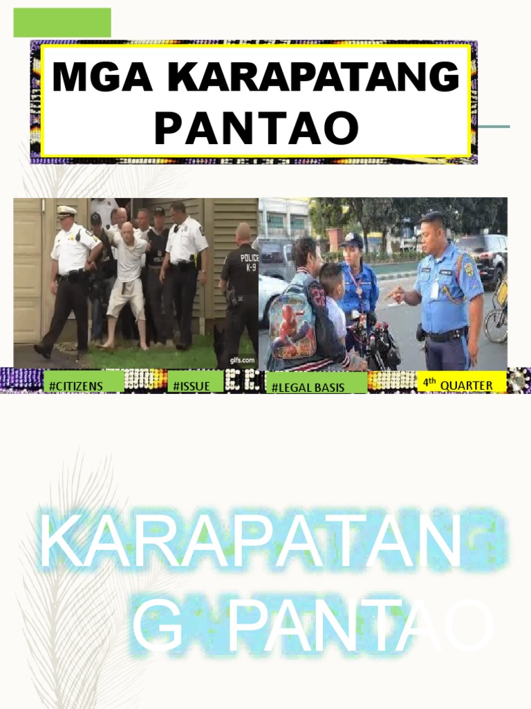 Karapatang Pantao | PDF