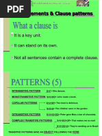 Week 7 The Simple Sentence | PDF | Subject (Grammar) | Clause