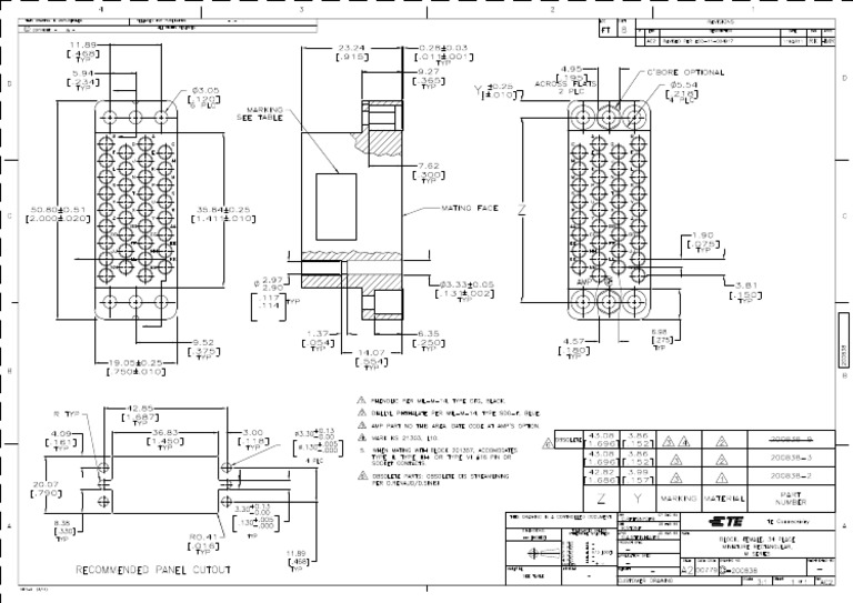 200838-2 - Ground Block Receptacle | PDF