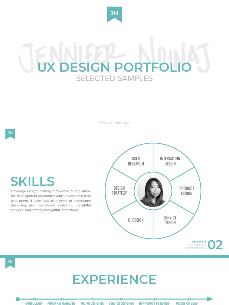 Ux Design Portfolio: Selected Samples | PDF | Usability | Scrum ...