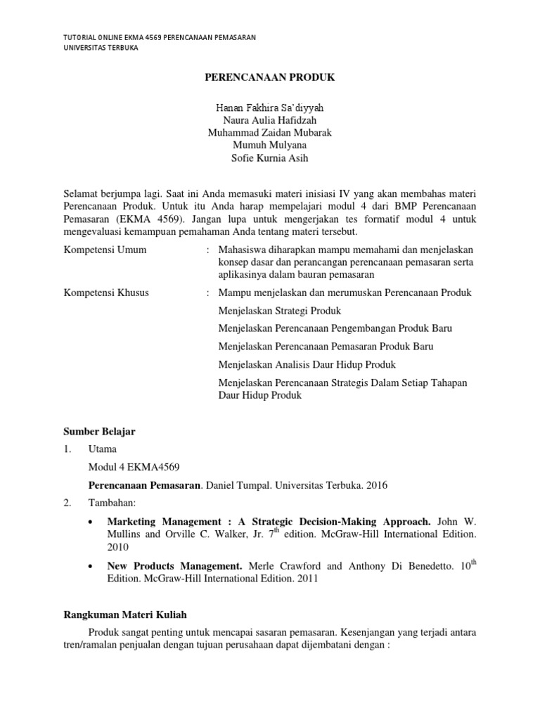 05 - Inisiasi 4 Ekma4569 | PDF