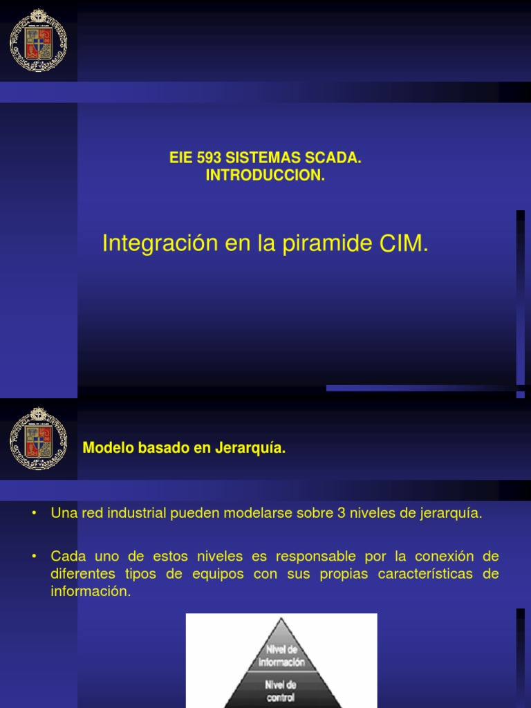 03 Pirámide CIM | PDF | Red de computadoras | Scada