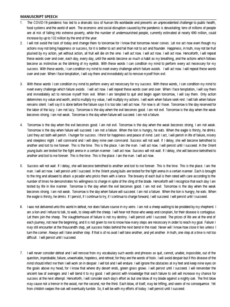 I Will Act Now: A Rousing Call to Action in the Face of Challenges ...