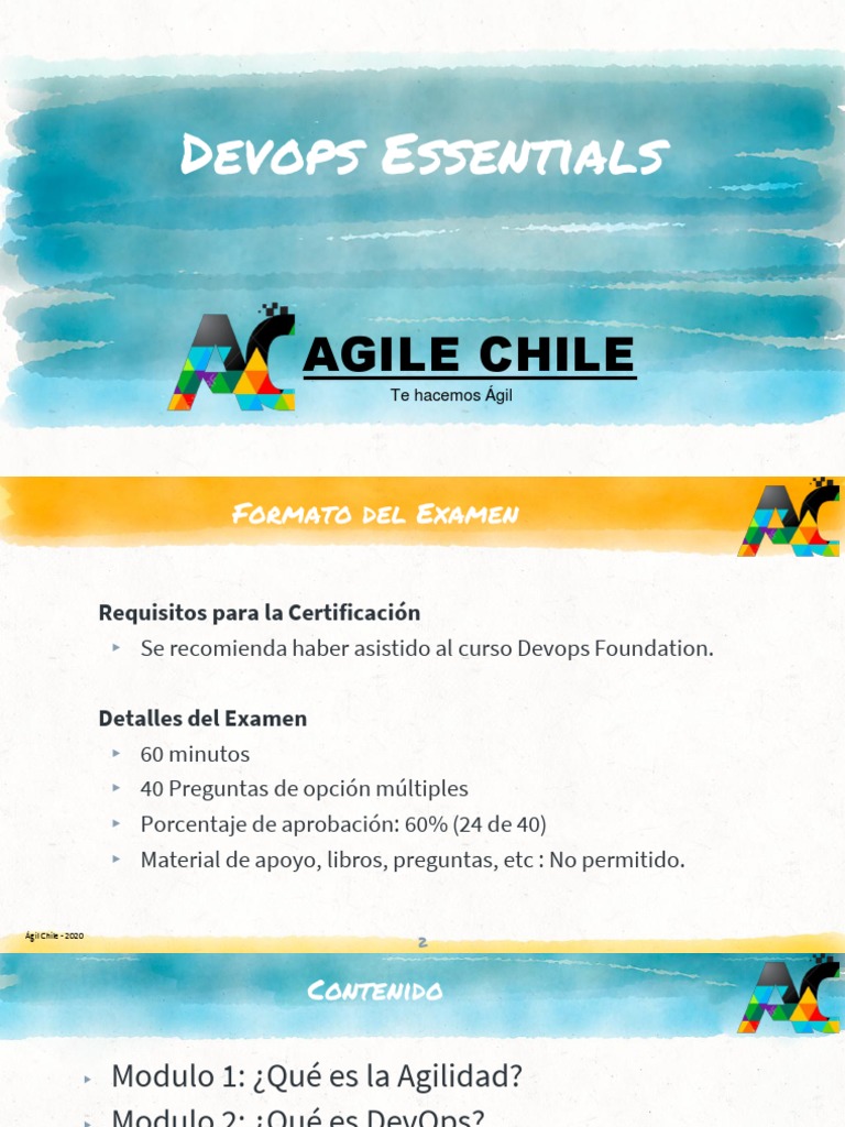 Curso Devops Essentials - Alumno | Descargar gratis PDF | Lean ...