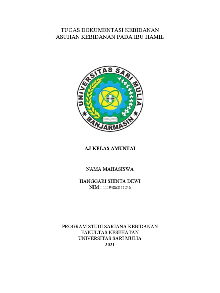 Asuhan Kebidanan Pada Ibu Hamil Trimester Ii Dengan Anemia Ringan Pdf