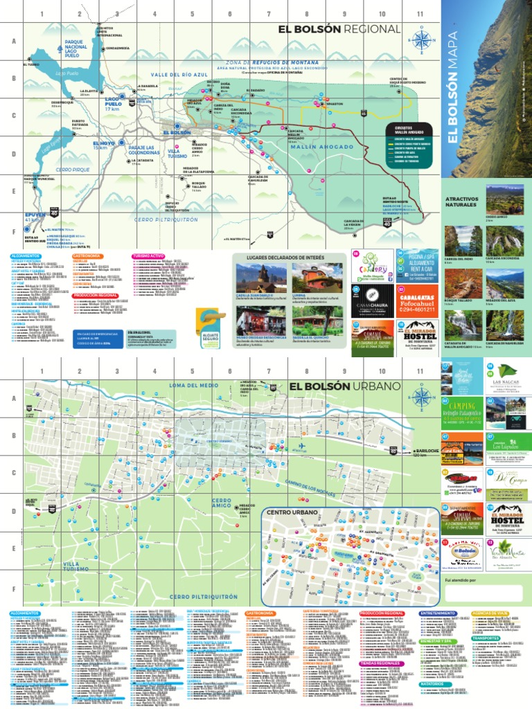 El Bolsón Regional: Lago Puelo | PDF | Ciencias de la Tierra | Topografía