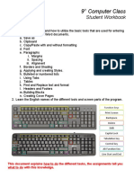 Typing Paragraphs Activity | PDF | Paragraph | Microsoft Word