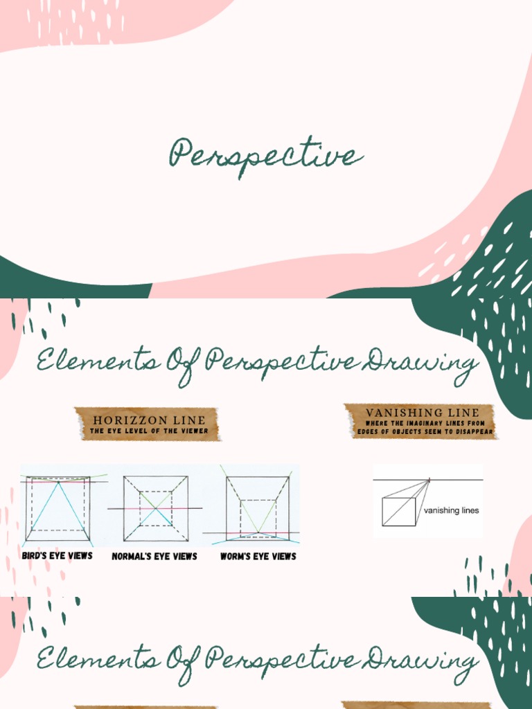 Perspective Pdf Perspective Graphical Drawing