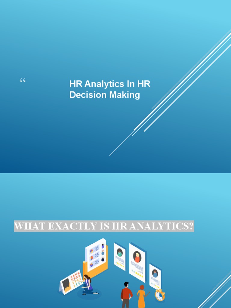 HR Analytics in HR Decision Making | PDF | Career & Growth